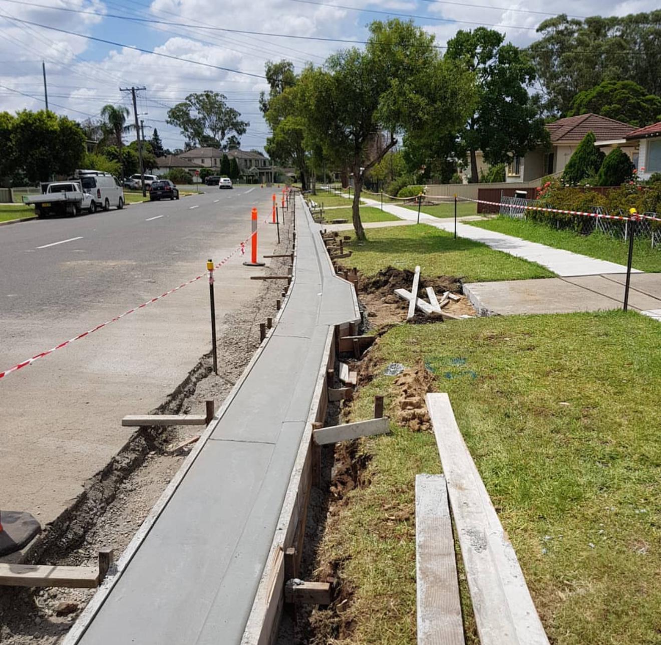 Kerb and Gutter - MHF Civil Works