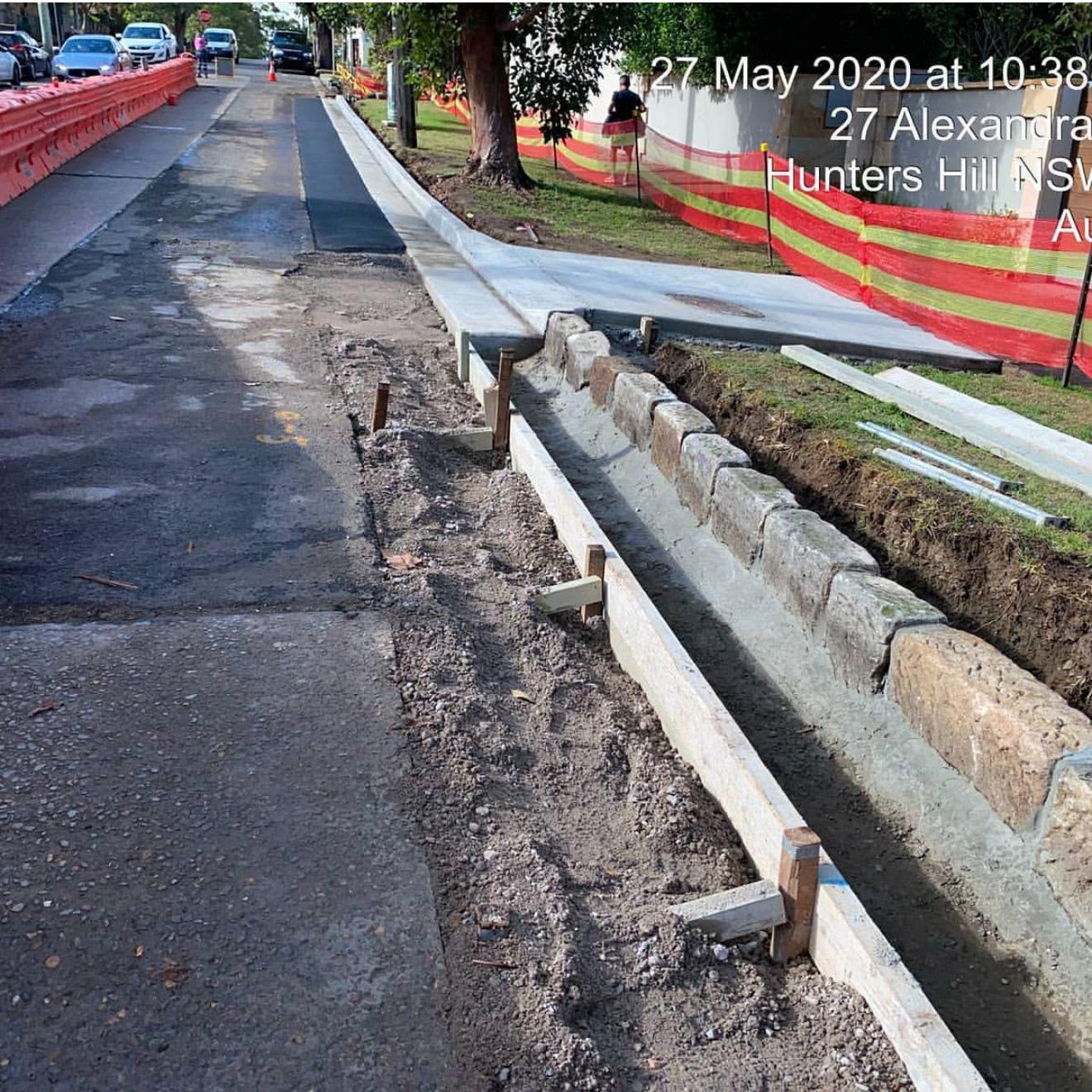 Kerb and Gutter - MHF Civil Works